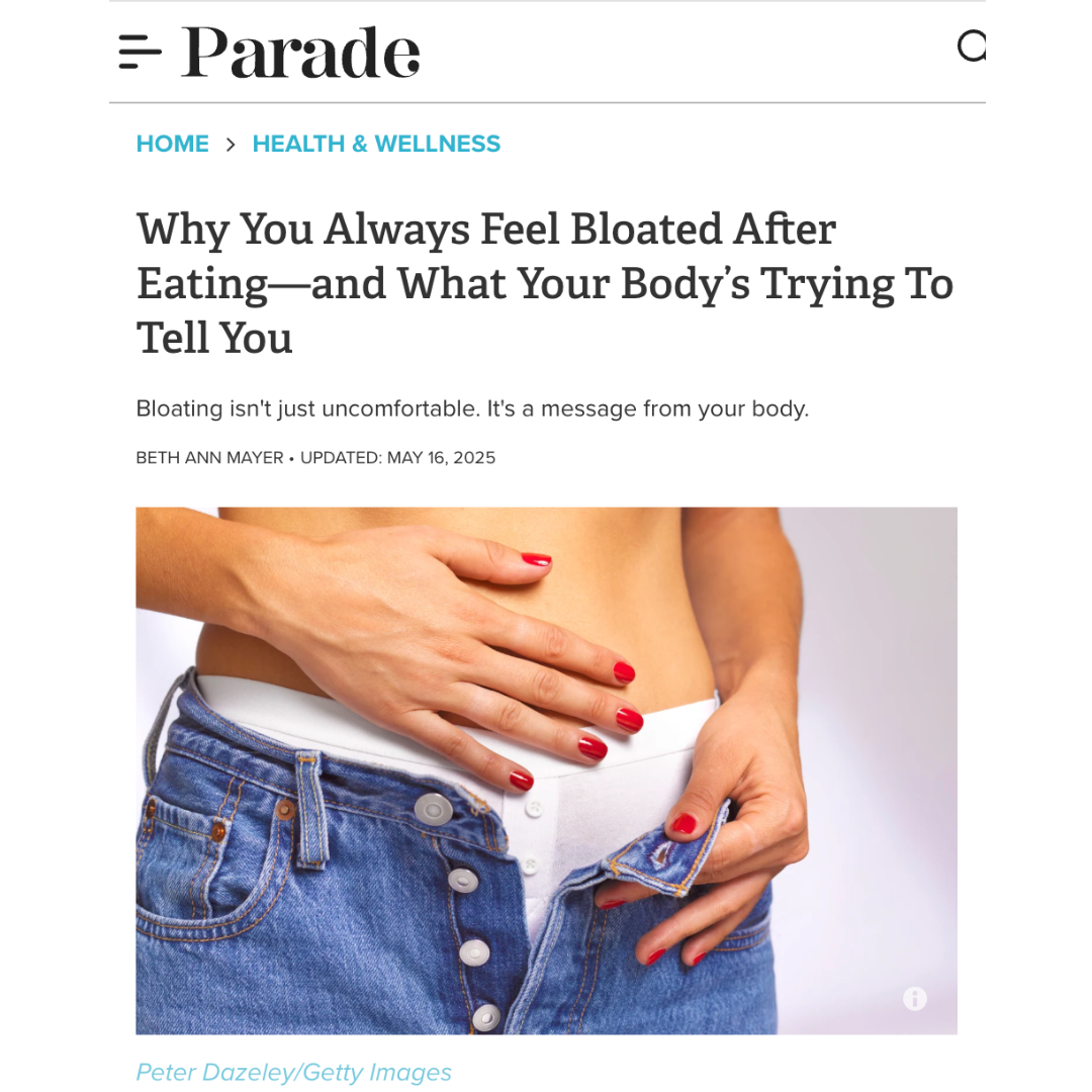Why You Feel Bloated After Eating | Parade Magazine
